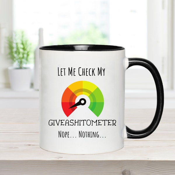 Give a Shit Meter - Etsy