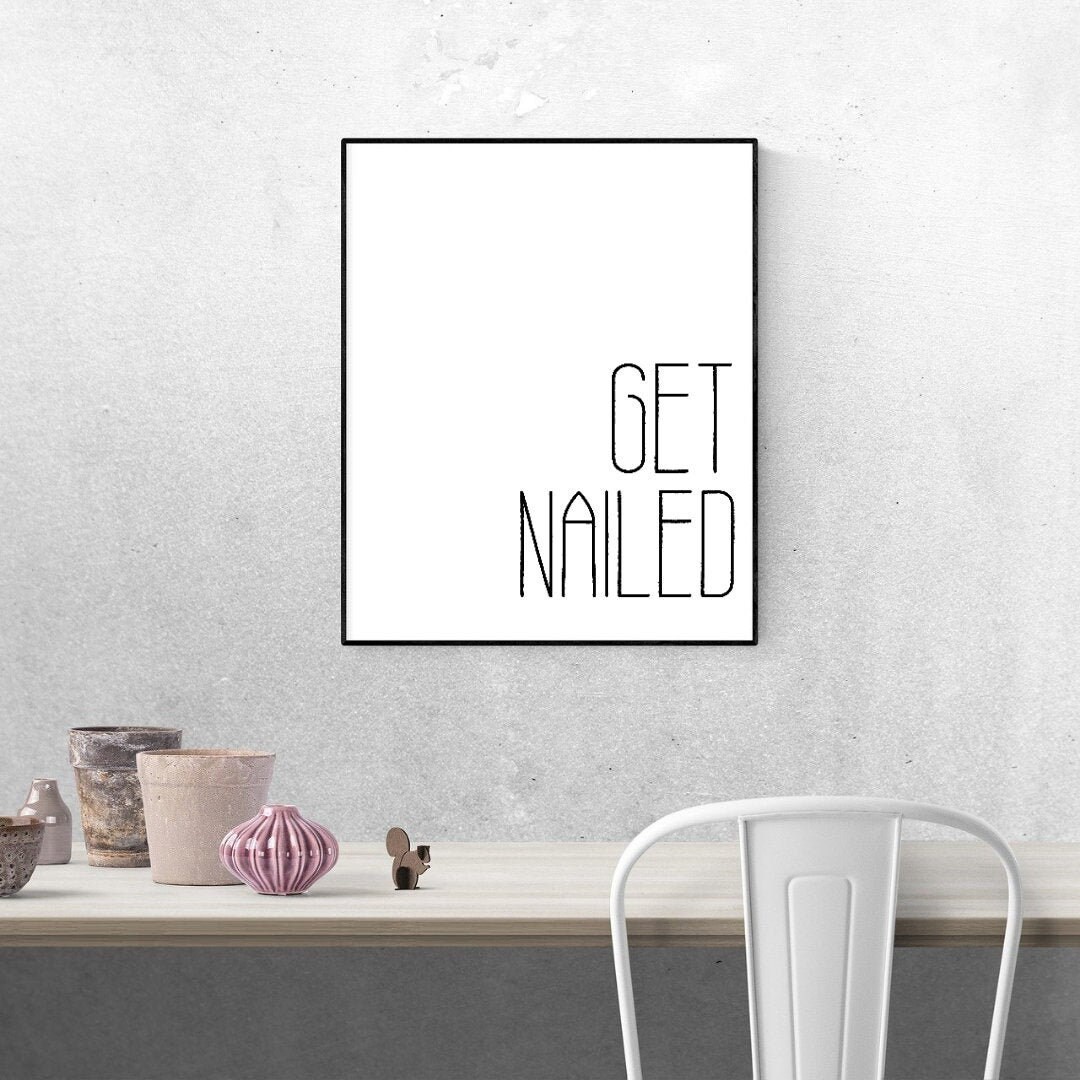 Nail Tech Quotes, Beauty Salon Prints, Nail Prints, Wall Decor, Beauty ...