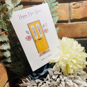 Personalised Front Door Print Custom Door Card New Home - Etsy