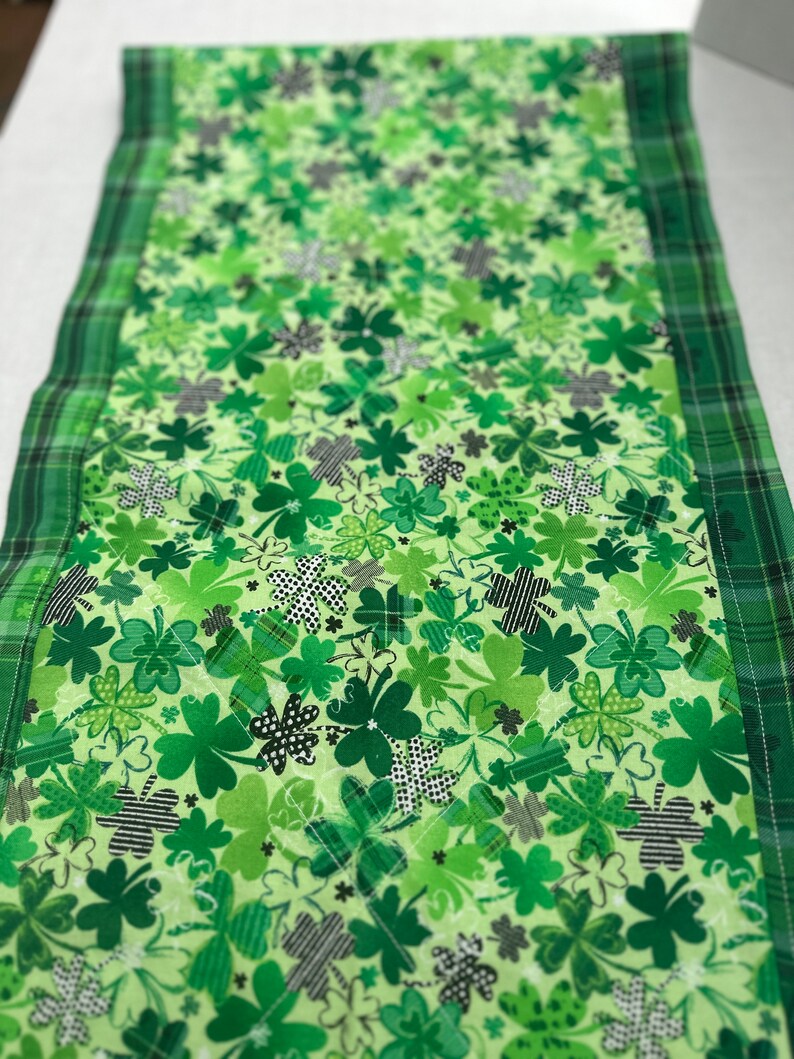 St Patrick Day Table Runners , Cotton Lined and Quilted,your Choice of ...