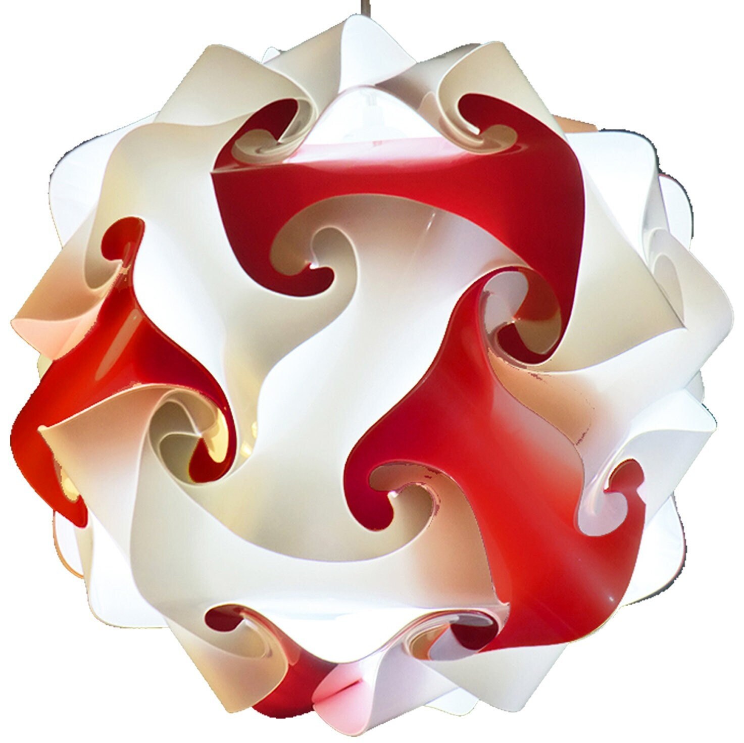 Modern Colorful Pendant Ceiling Light Sphere FIOCCO Suspension Lamp ...