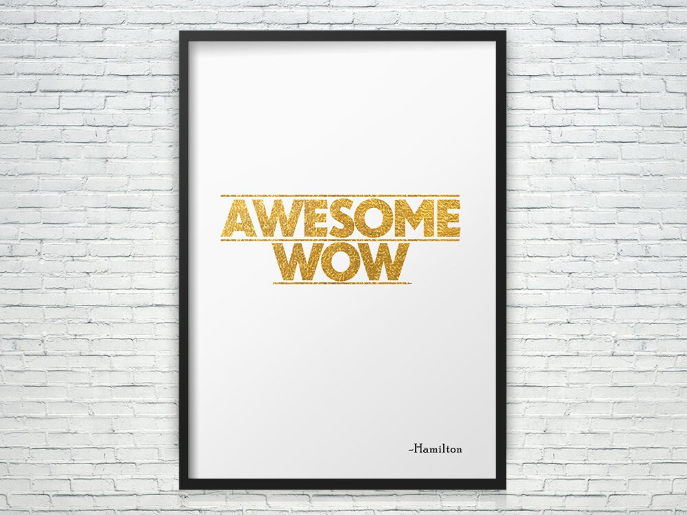 Hamilton Broadway Musical Poster Hamilton Musical Quotes - Etsy