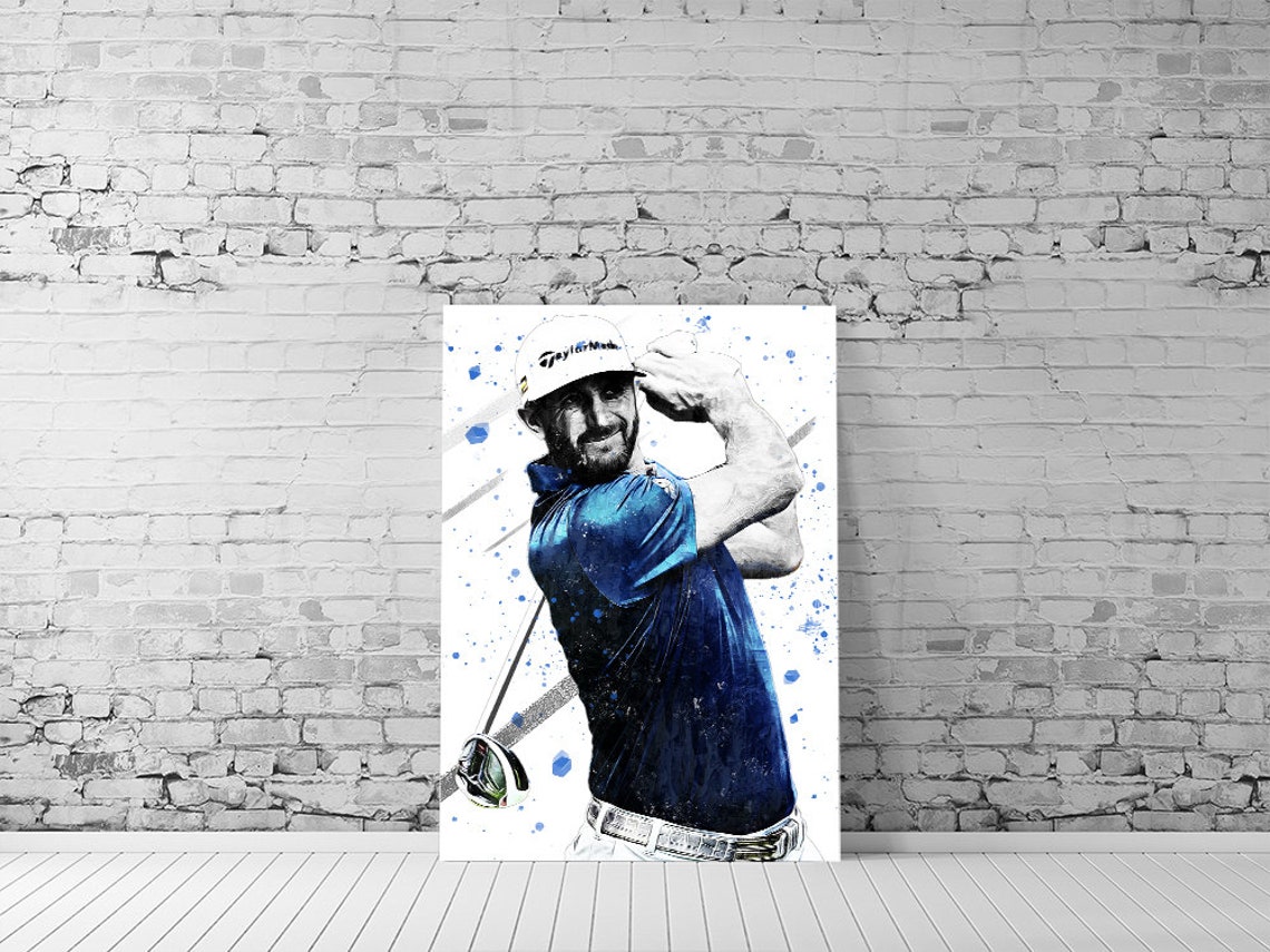 Dustin Johnson Golf Gifts for Men Golf Gifts Sports - Etsy