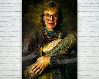 The Log Lady | Etsy