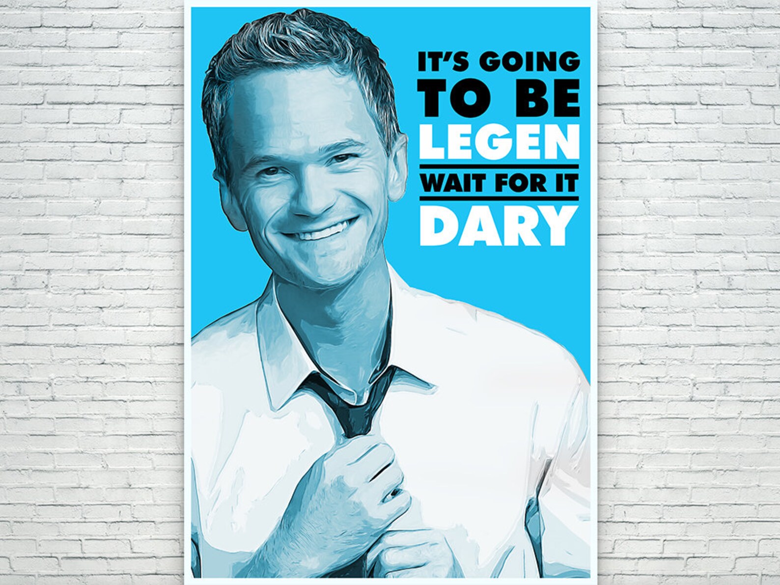 Barney Stinson Barney Stinson Poster How I Met Your Mother - Etsy