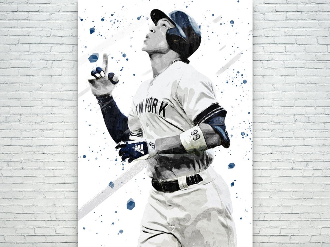Aaron Judge Poster / Sports Art Print Canvas Wall Art - Etsy