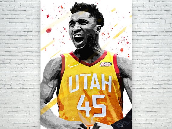 Prints Donovan Mitchell Poster Digital Prints etna.com.pe