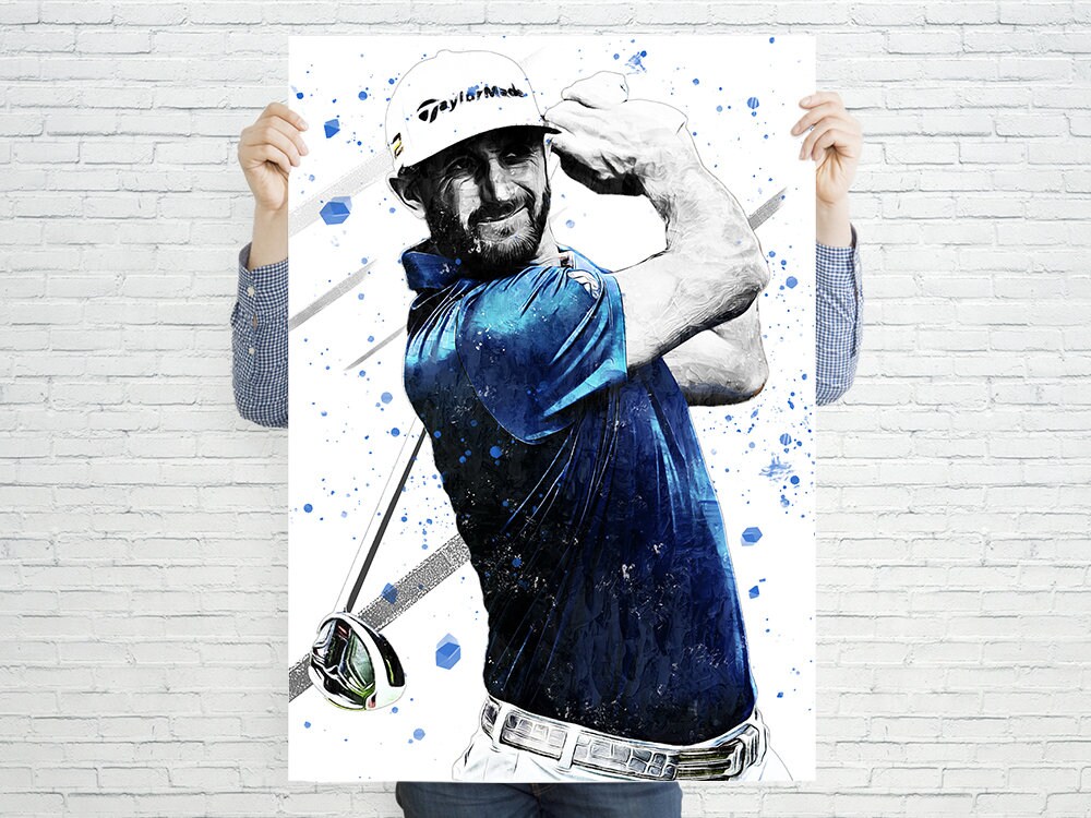 Dustin Johnson Golf Gifts for Men Golf Gifts Sports - Etsy