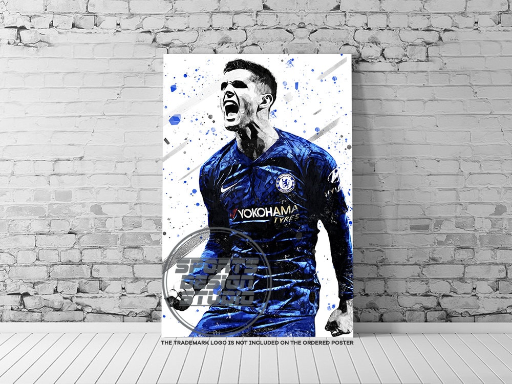 Christian Pulisic Poster / Canvas Print, Frame Poster, Sports Art Print ...
