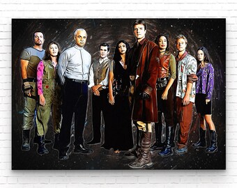 Firefly Tv Show Poster - Etsy