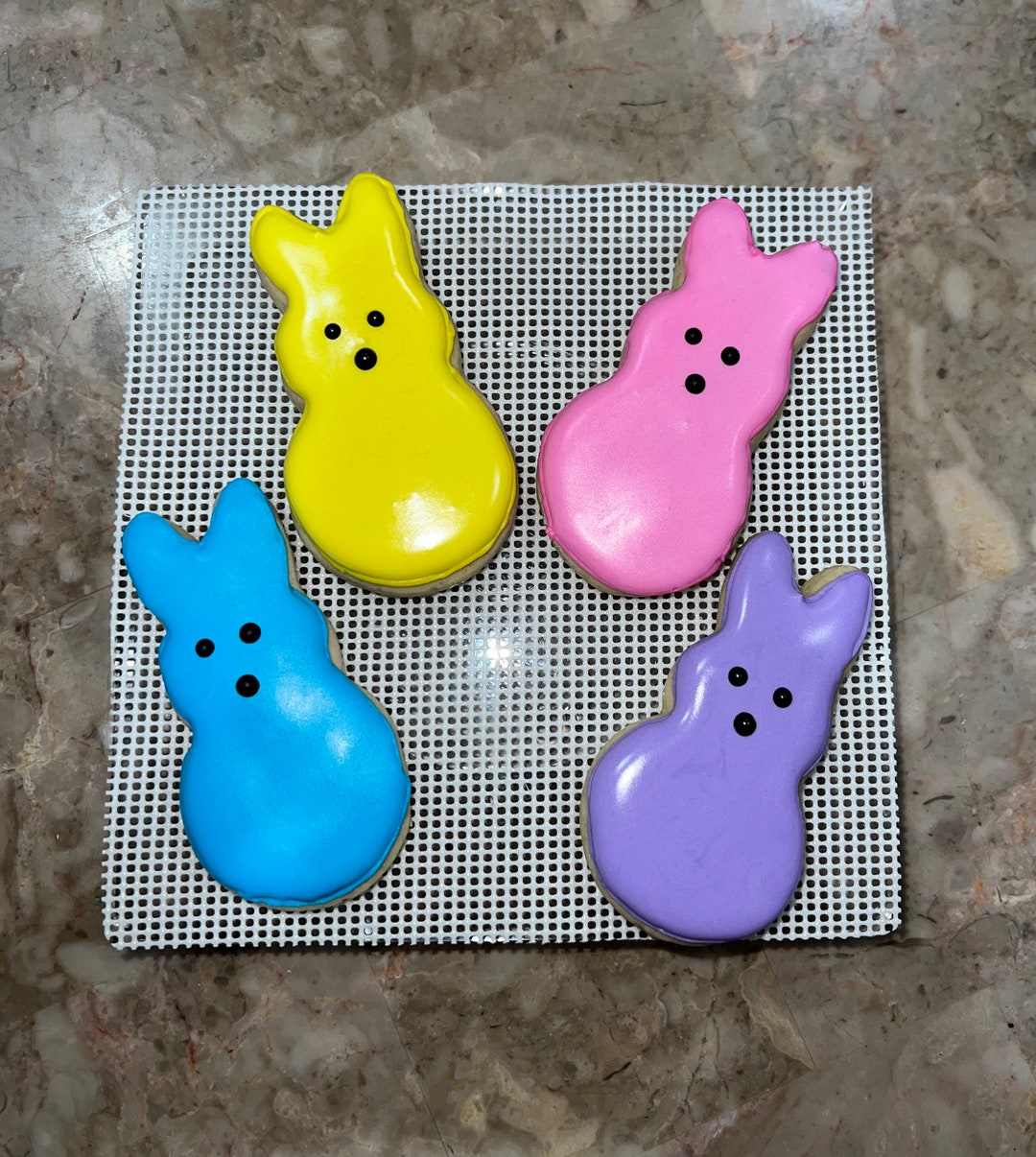 Bunny Peep Cookies - Etsy