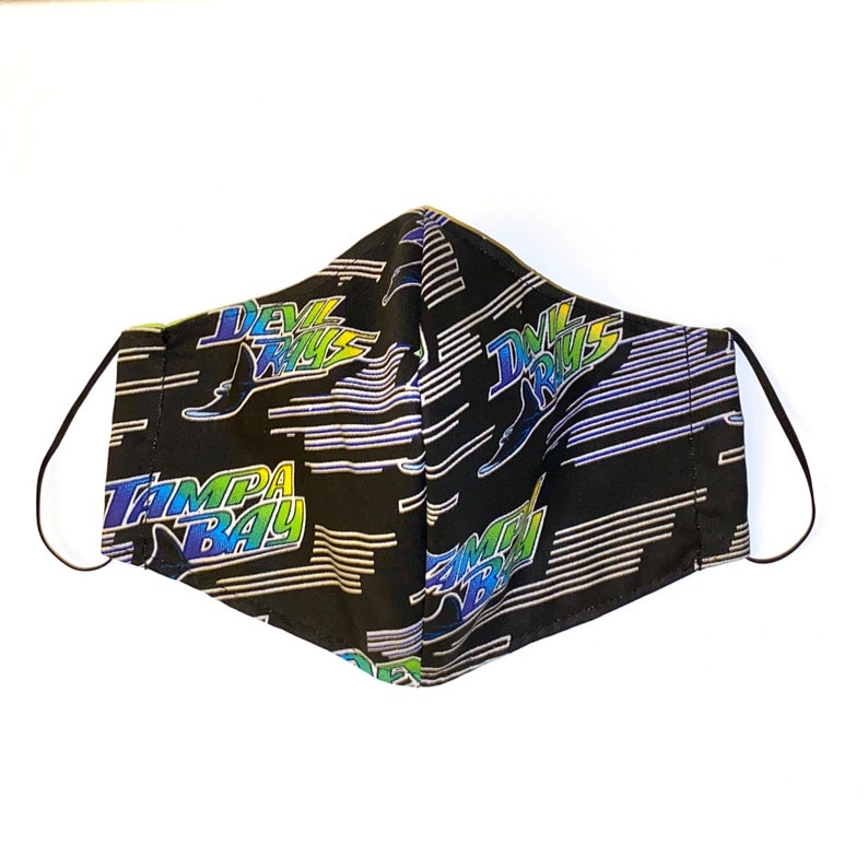 Tampa Bay Devil Rays Face Mask Unisex Adult With Build-in - Etsy