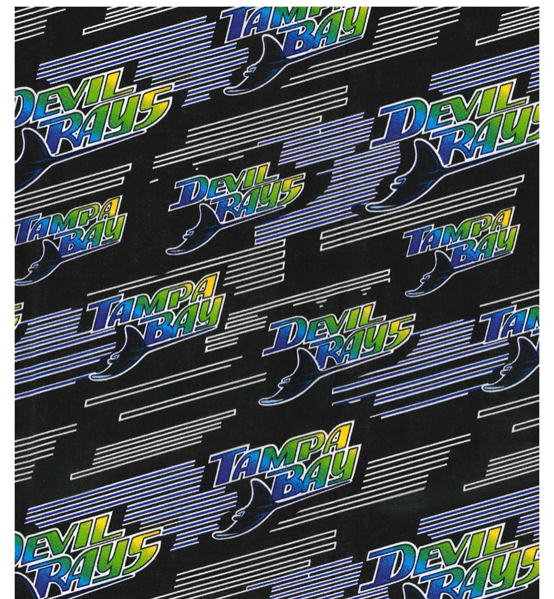 Tampa Bay Devil Rays Face Mask Unisex Adult With Build-in - Etsy