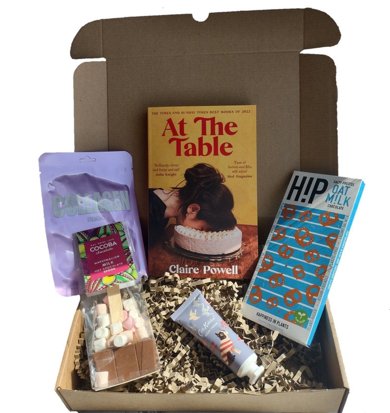 Luxury Book Gift Box at the Table, Read and Relax, Book Lover Gift ...