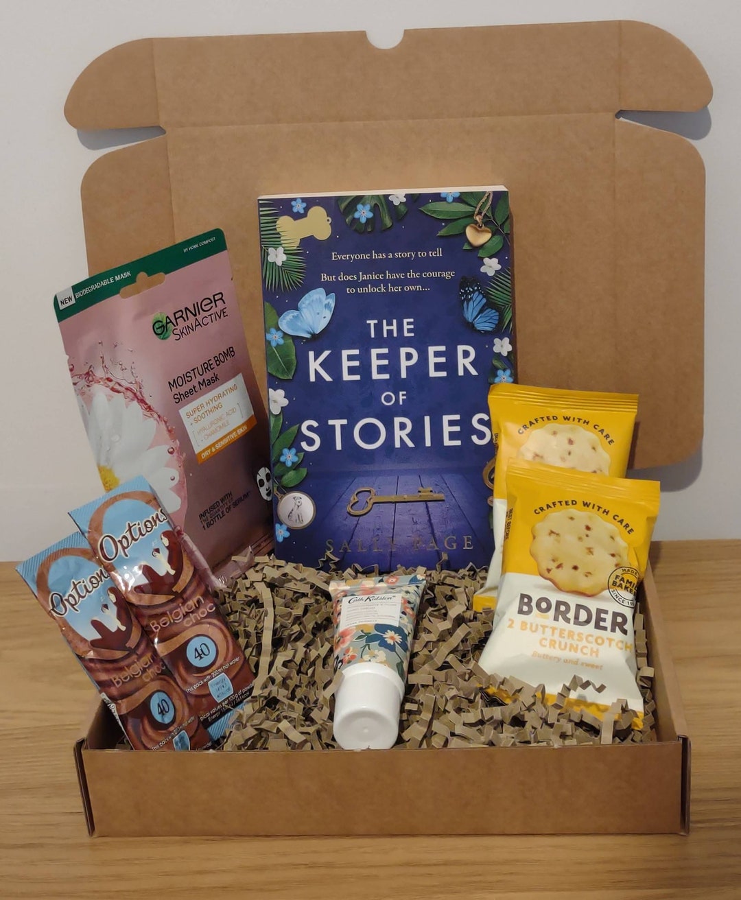 Book Gift Box - the Keeper of Stories, Read and Relax, Book Lover Gift ...