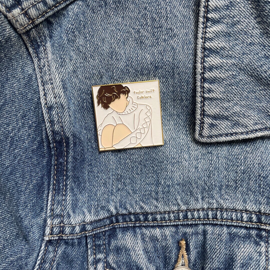 Taylor Swift Folklore Enamel Pin - Etsy