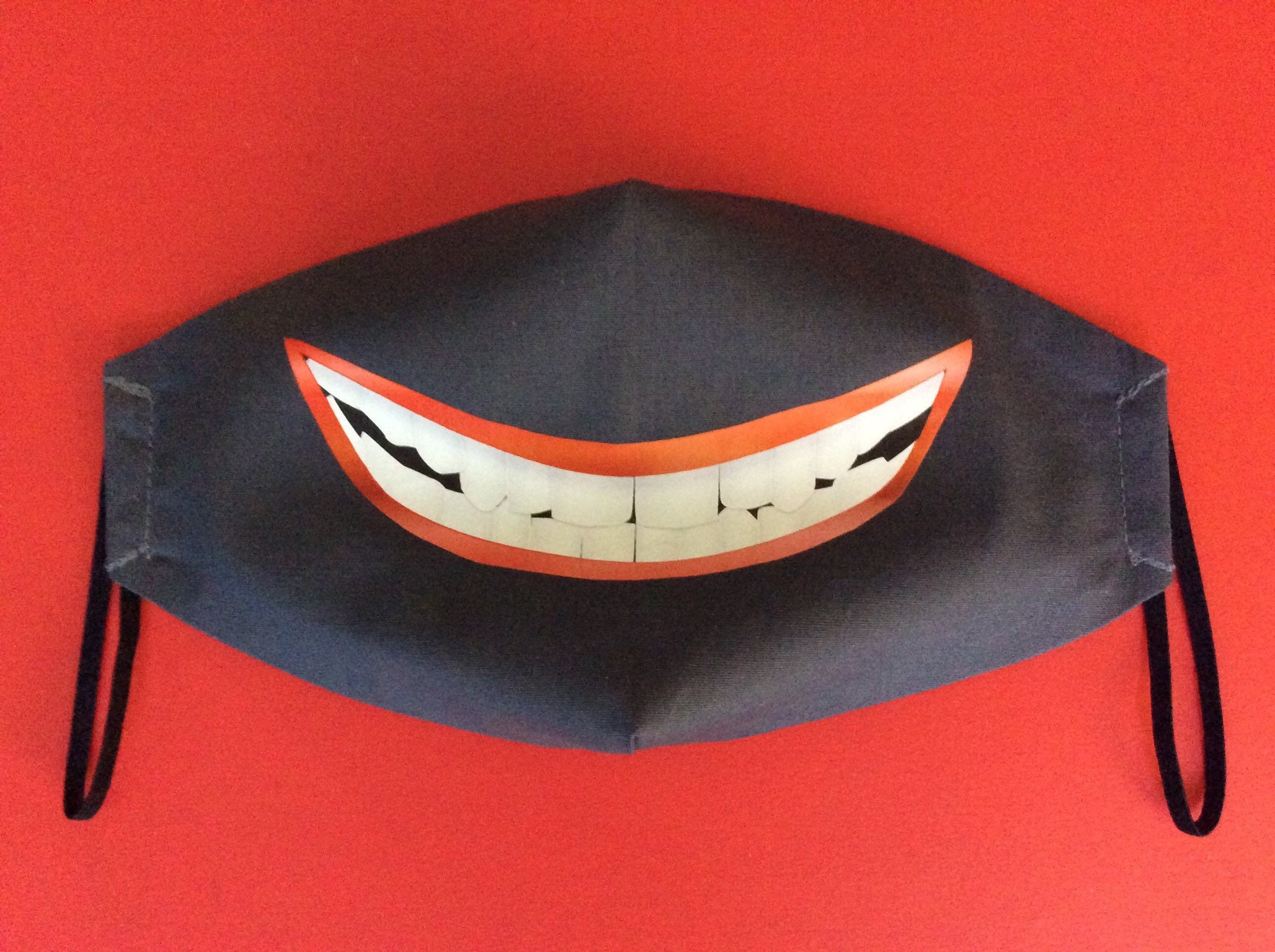 Face Covering Mask Big Smile Joker Same Day Shipping Reusable Mask ...