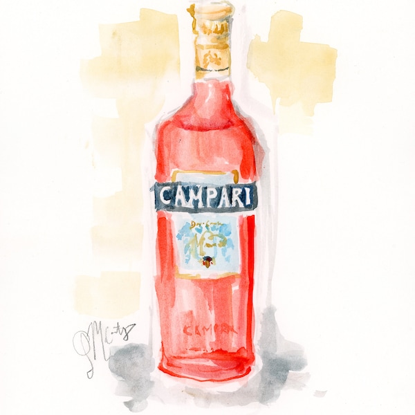 Campari Print - Etsy