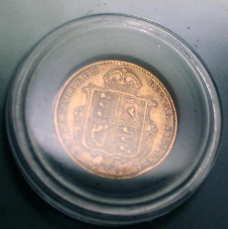 1892 Half Sovereign Victoria Jubilee Head Shield Back London - Etsy UK