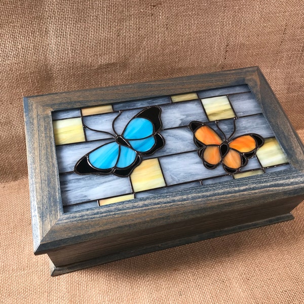 Stained Glass Box - Etsy