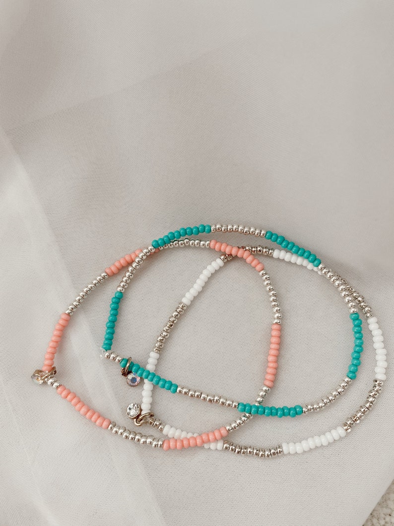 Seed Bead Anklets - Etsy