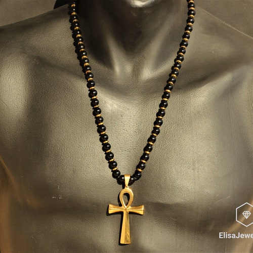 Black Obsidian Ankh/protection - Etsy