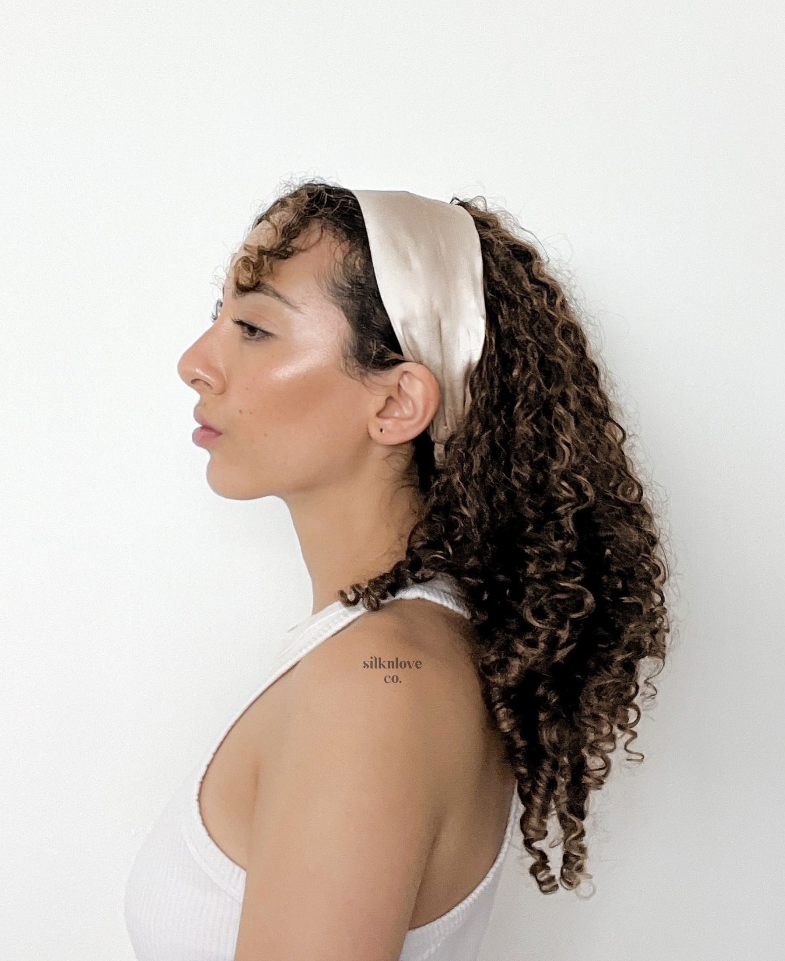 Pure Silk Headband | 100% Mulberry Silk | Silky Headband | Hair Wrap ...