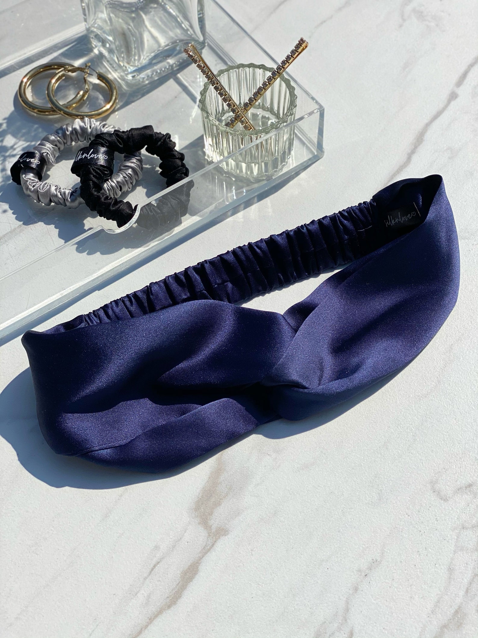 Pure Silk Headband 100% Mulberry Silk Silky Headband | Etsy