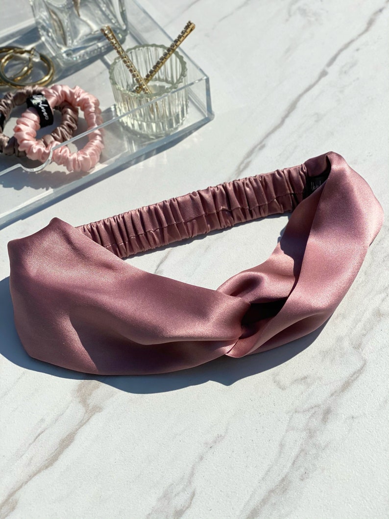 Pure Silk Headband 100% Mulberry Silk Silky Headband - Etsy