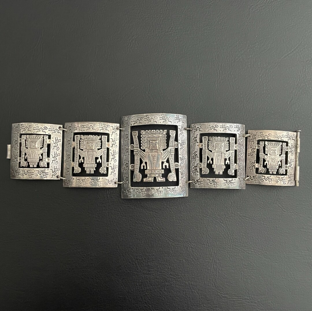 Silver Bracelet Signed Welsch for the Jewellery Collector - Etsy
