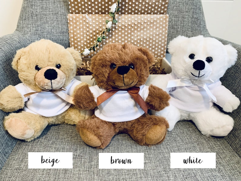 Personalized Baby Onesie® & Teddy Bear Custom Gift Box - Etsy