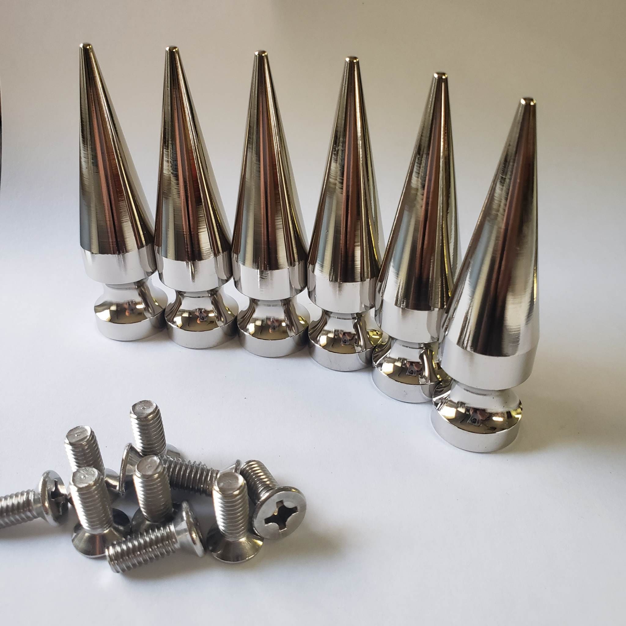 Spikes,screw Back Spikes,tree Spikes,big Size 2.75" H X 0.74" W,punk ...
