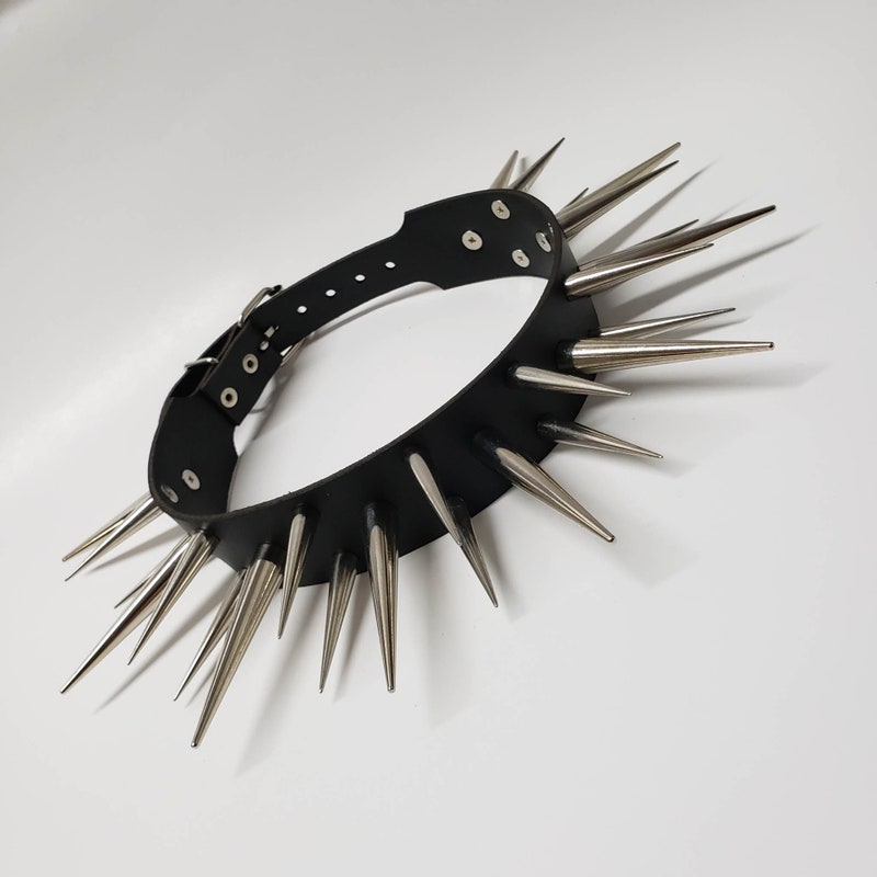 Spiked Choker - Etsy