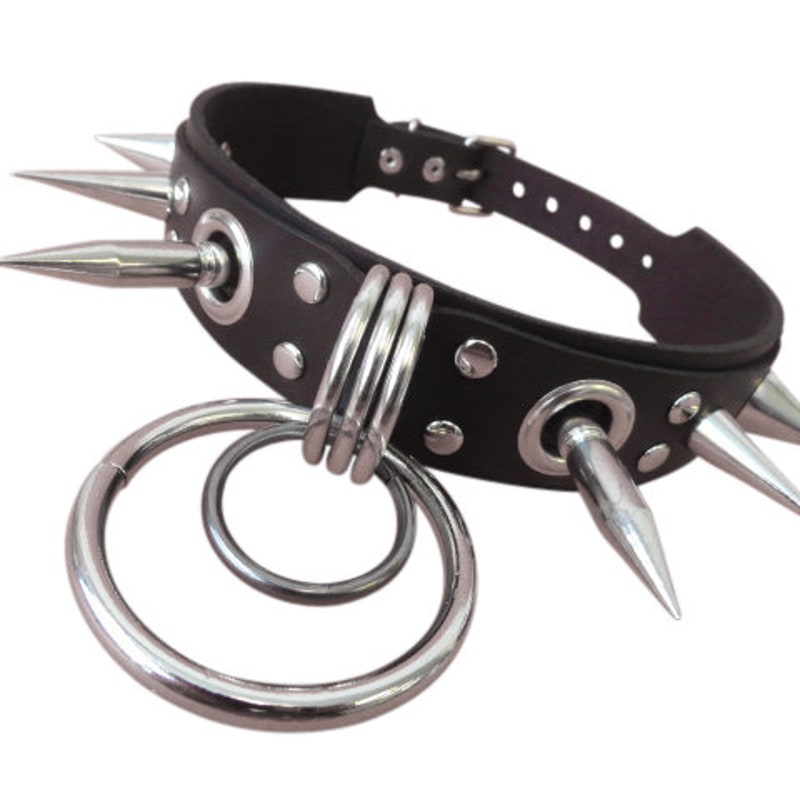 Punk Spiked Collars - Etsy