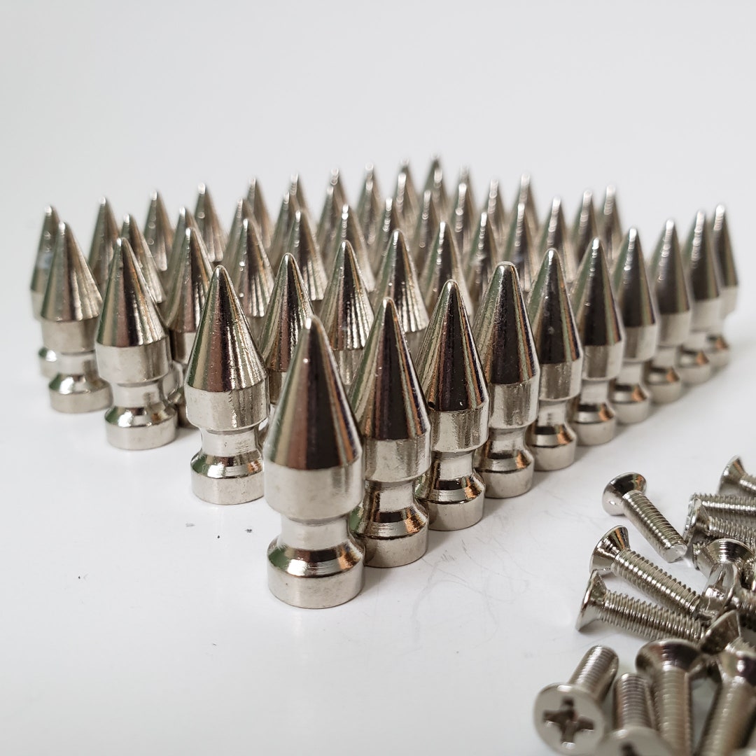 Spikes,screw Back German Spikes,tree Spikes,1" or 25.9 Mm High ,punk ...