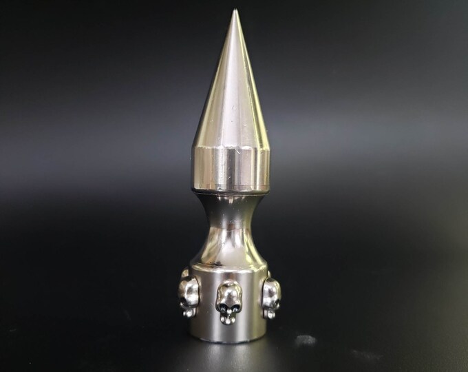 25mm Black Giant Tree Spikes, Gunmetal Screwback Metal Spikes for ...