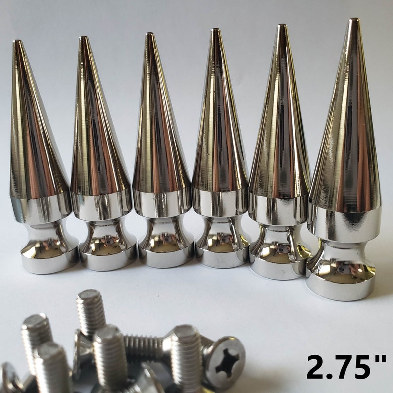 Spikes,screw Back Spikes,tree Spikes,big Size 2.75" H X 0.74" W,punk ...