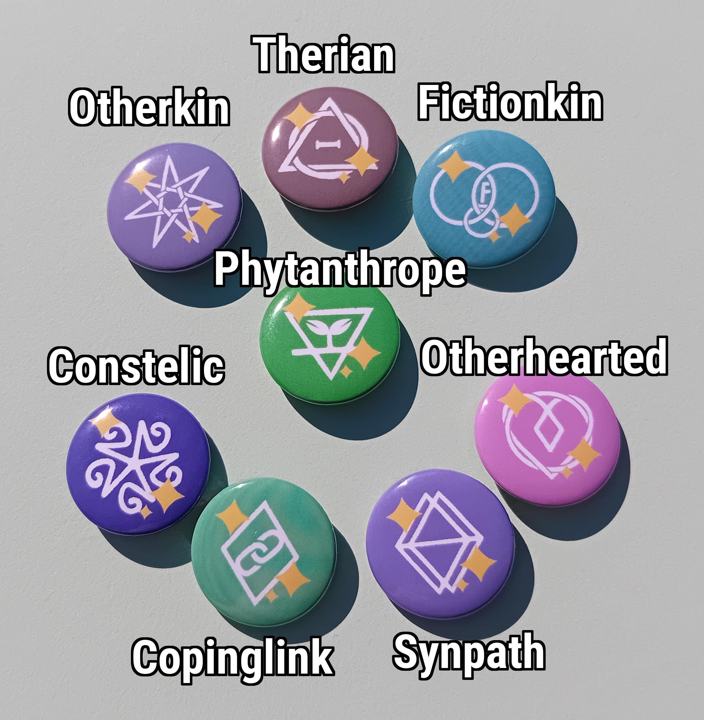 Alterhuman Mini Buttons [25mm] (therian, Otherkin, Fictionkin ...