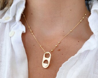 Pull Tab Necklace - Etsy