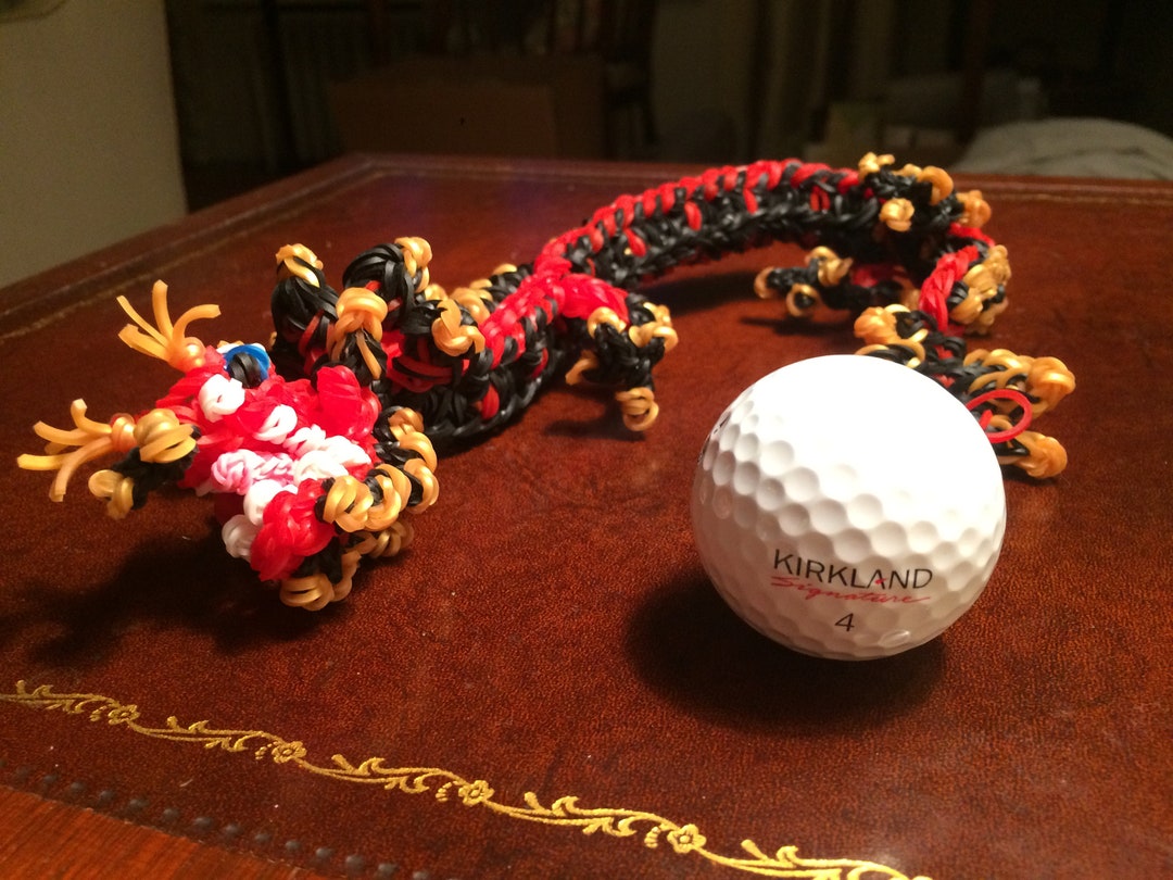Rainbow Loom Chinese Dragon - Etsy