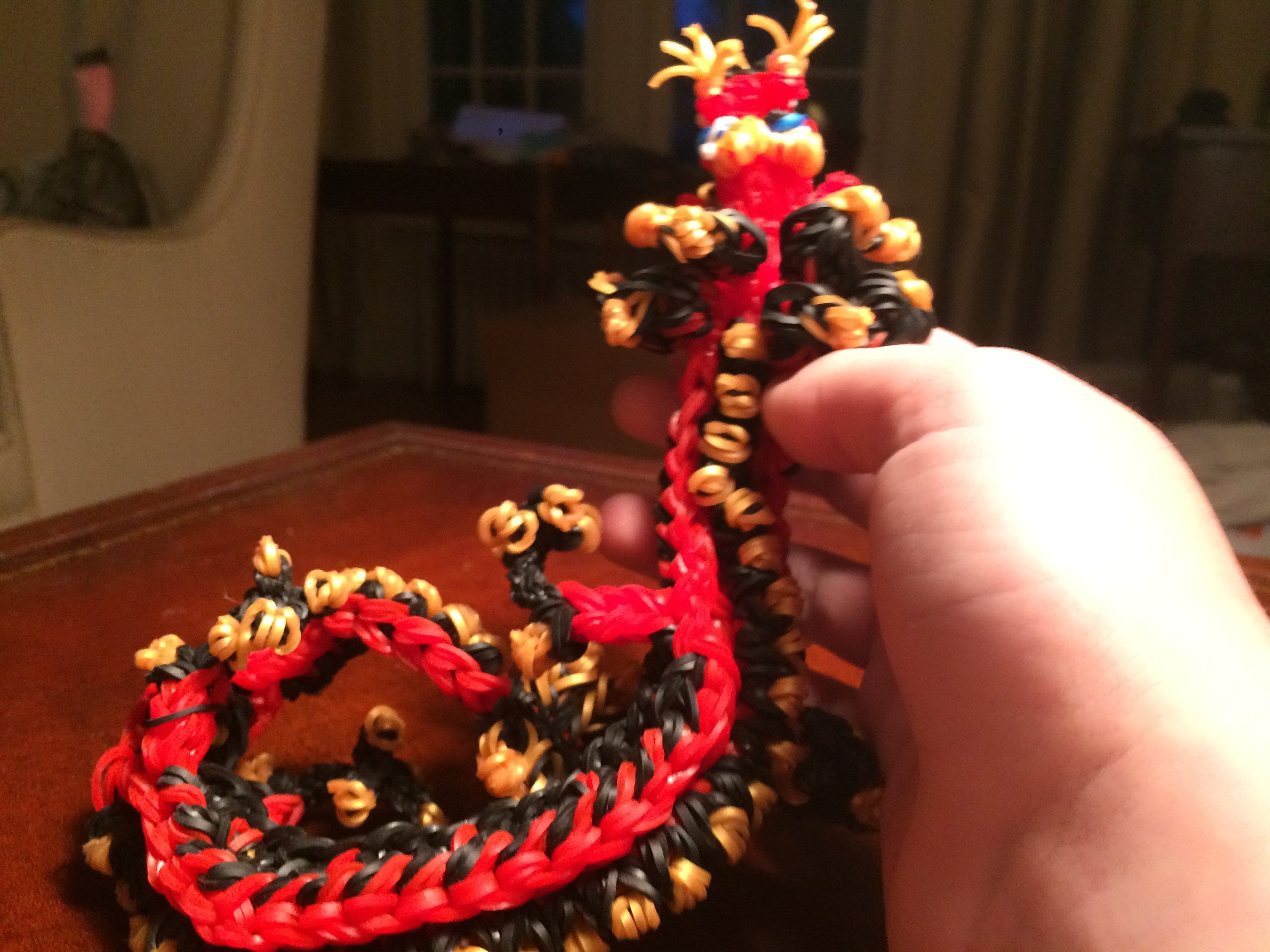 Rainbow Loom Chinese Dragon - Etsy