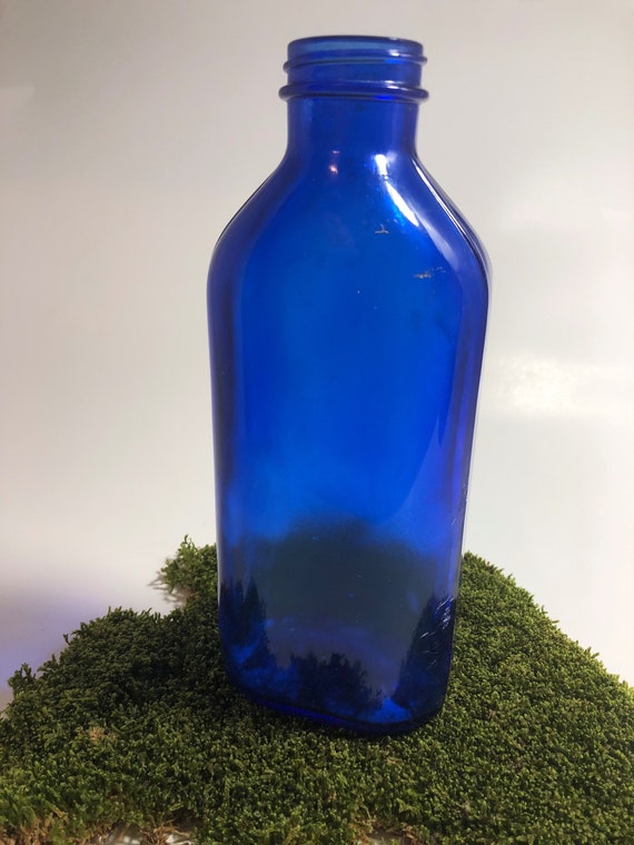 Hazel Atlas Glass Depression Era Vintage Milk of Magnesia | Etsy