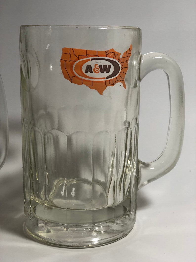 A&W Mug Set United States Map Logo Rootbeer Mugs Matching Set - Etsy