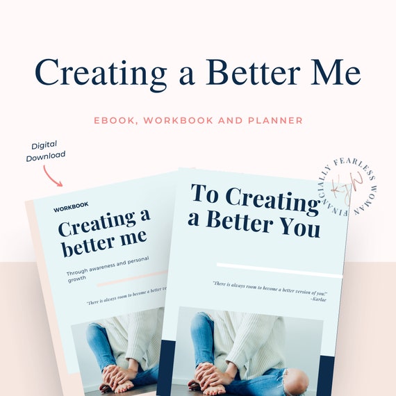 Personal Development Ebook Workbook and Planner Printable | Etsy