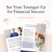 Financial Literacy Ebook for Teaching Your Teenagers Good Money Habits ...
