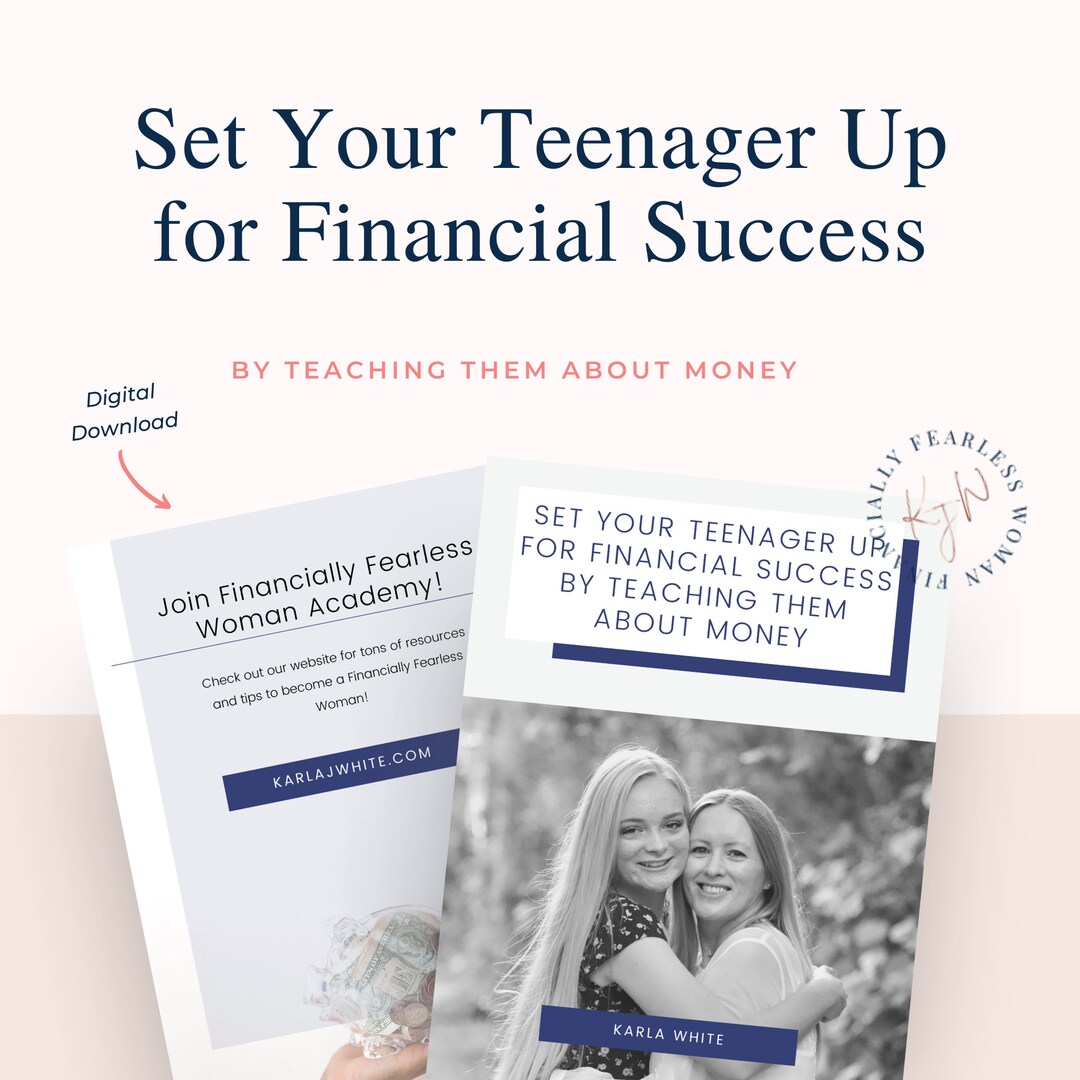Financial Literacy Ebook for Teaching Your Teenagers Good Money Habits ...