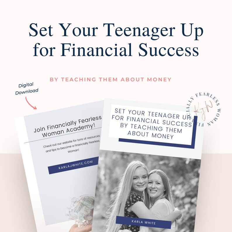 Financial Literacy Ebook for Teaching Your Teenagers Good Money Habits ...