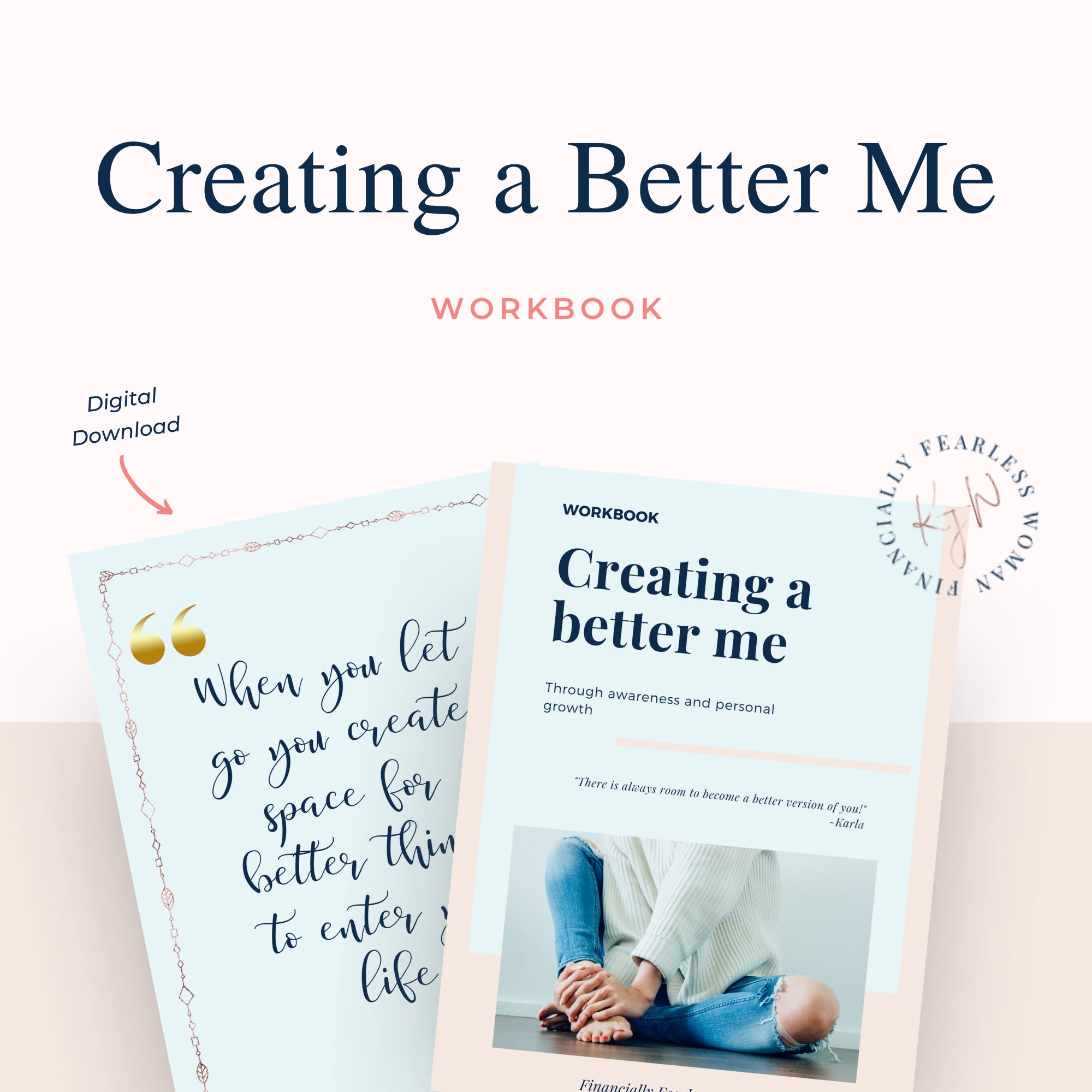 Personal Development Ebook, Workbook and Planner Printable Self ...