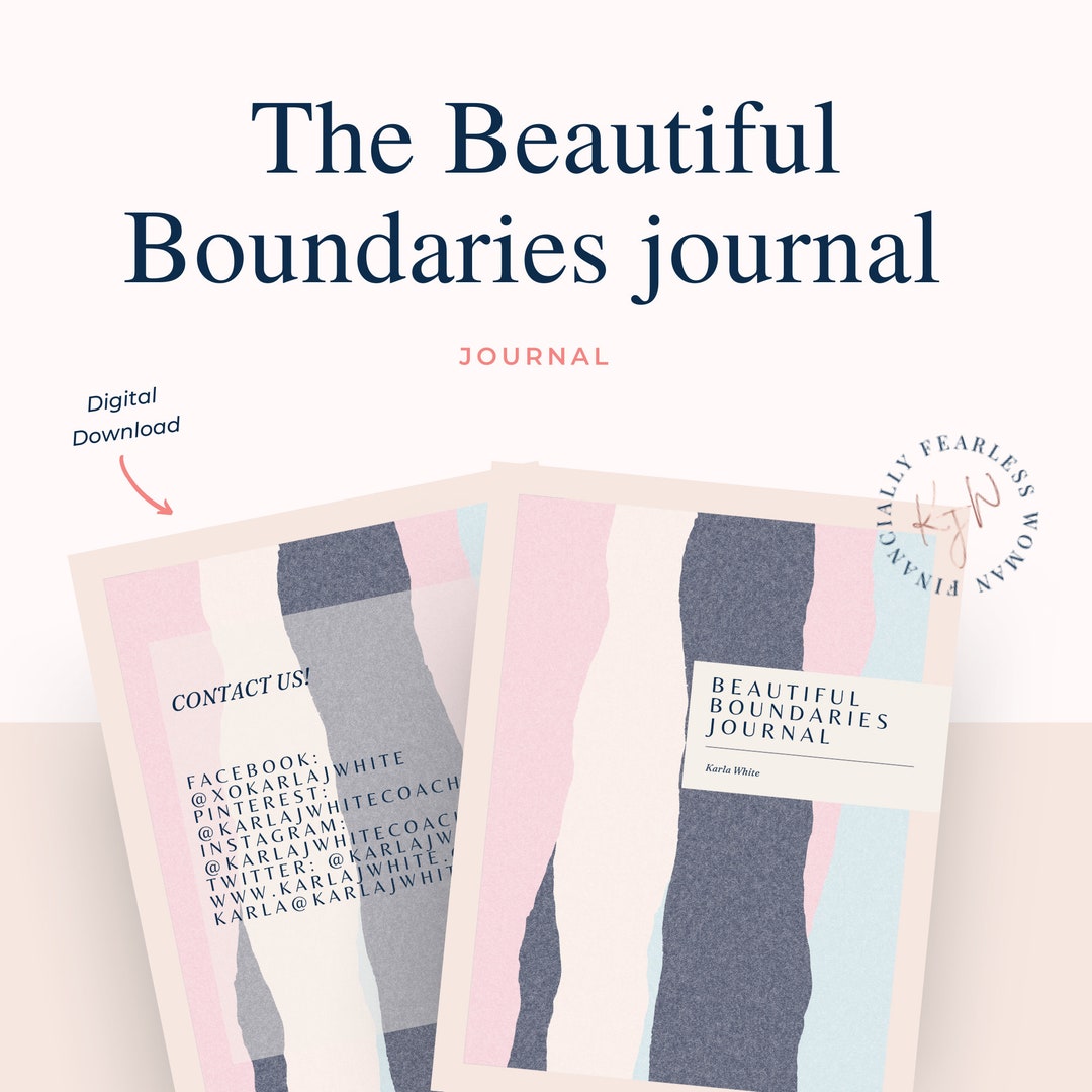 Beautiful Boundaries Journal - Etsy