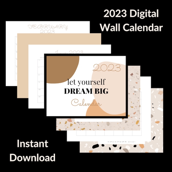 Inspirational Quotes Wall Calendar 2023 - Etsy